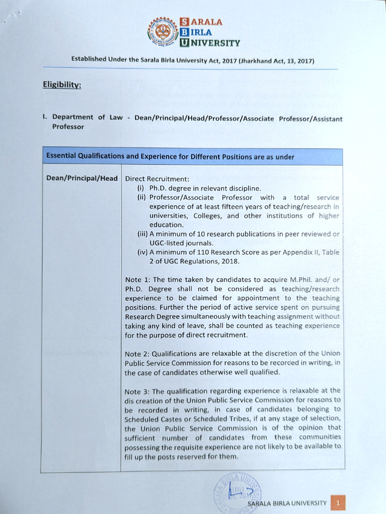 Eligibility | PDF