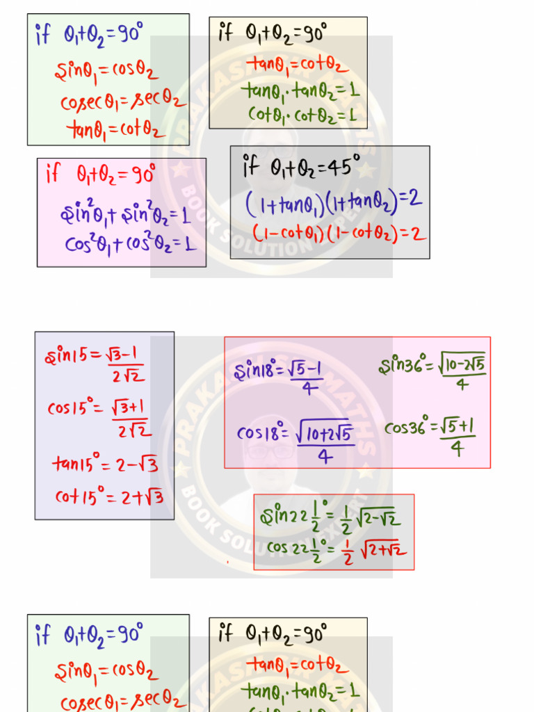 Railway Trigonometry Special 1 | PDF