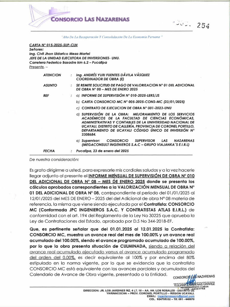 Valorizacion I ADIC 08 | PDF