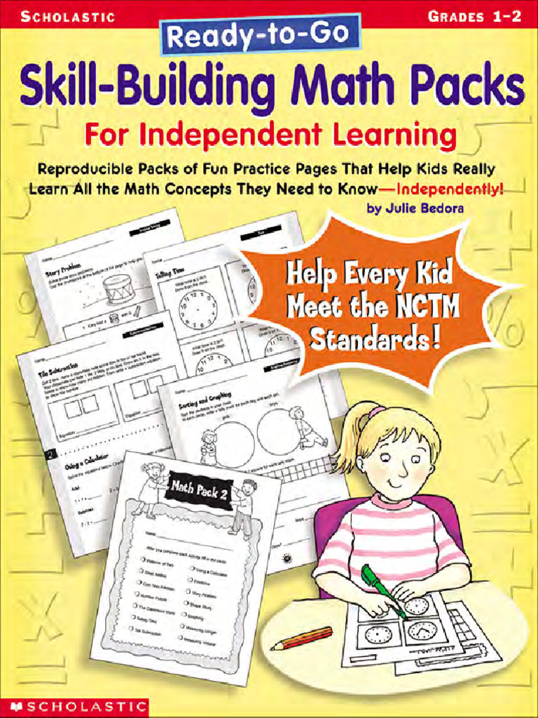 Scholastic Ready-to-Go Skill-Building Math Packs Grades 1-2 | PDF