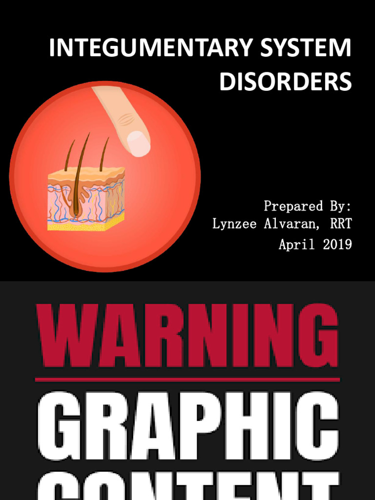 Integumentary System Disorders | PDF | Skin | Dermatitis