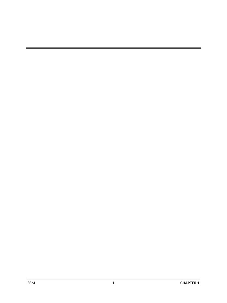 FEM Course Manual | PDF | Matrix (Mathematics) | Finite Element Method