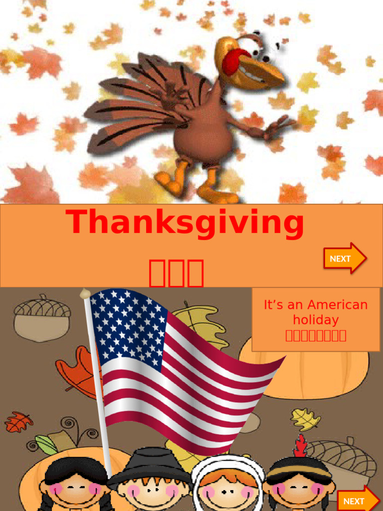 Thanksgiving: History and Traditions | PDF | Thanksgiving Dinner ...
