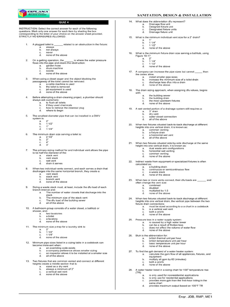 04 Quiz SPDI | PDF