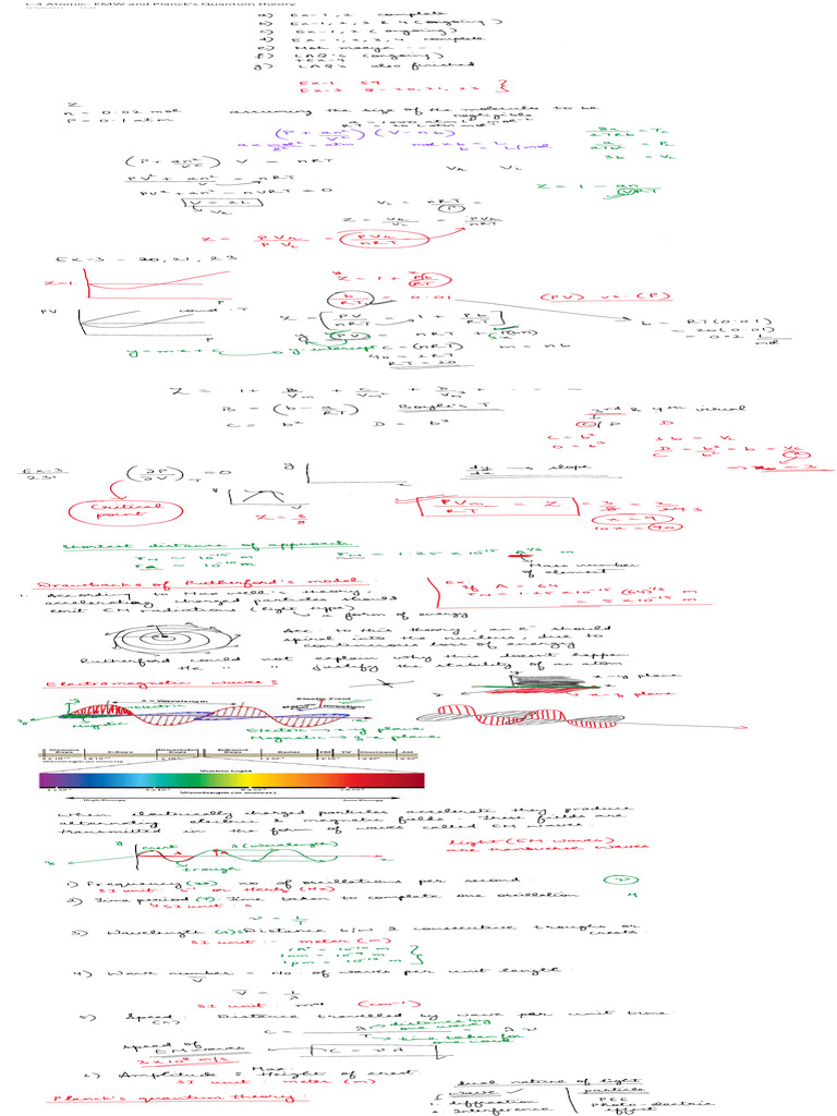 L-3 Atomic - EMW and Planck's Quantum Theory | PDF