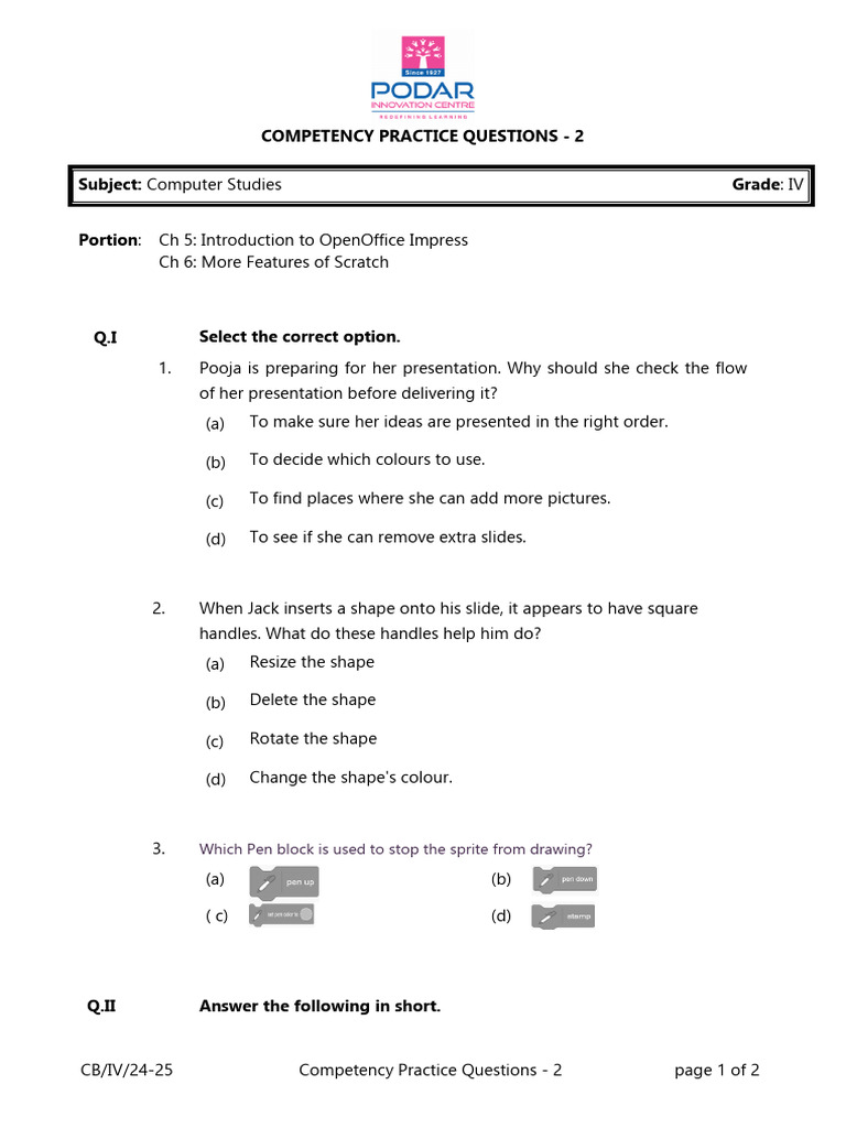 1740811217732.QP - CB - IV - Computer Studies - CBQ - 2 | PDF