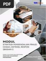 Pedoman Pelaksanaan Fraud Risk Assessment | PDF