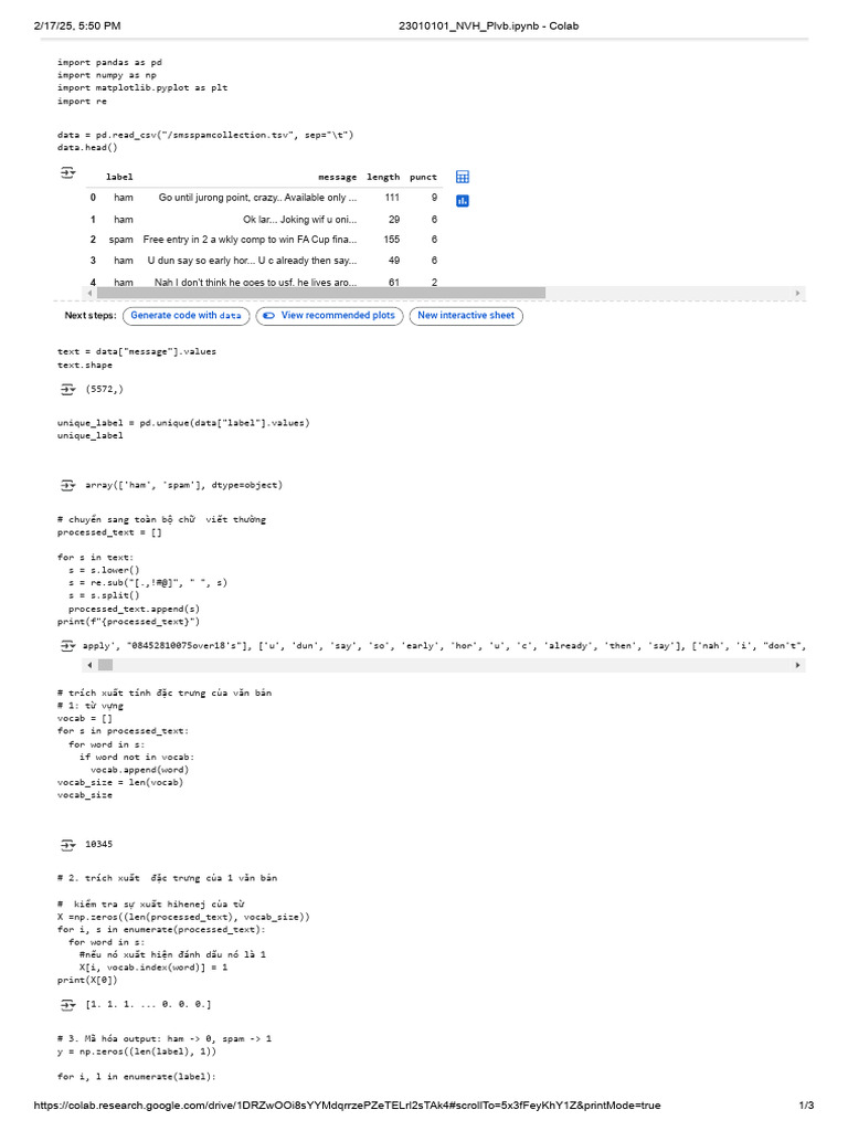 NVH - PLVB - Ipynb - Colab | PDF