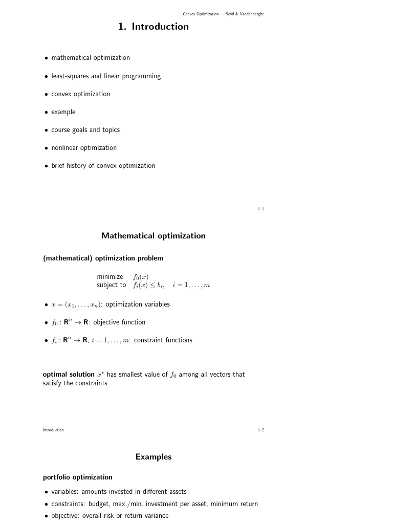Lectures HD | PDF | Mathematical Optimization | Least Squares