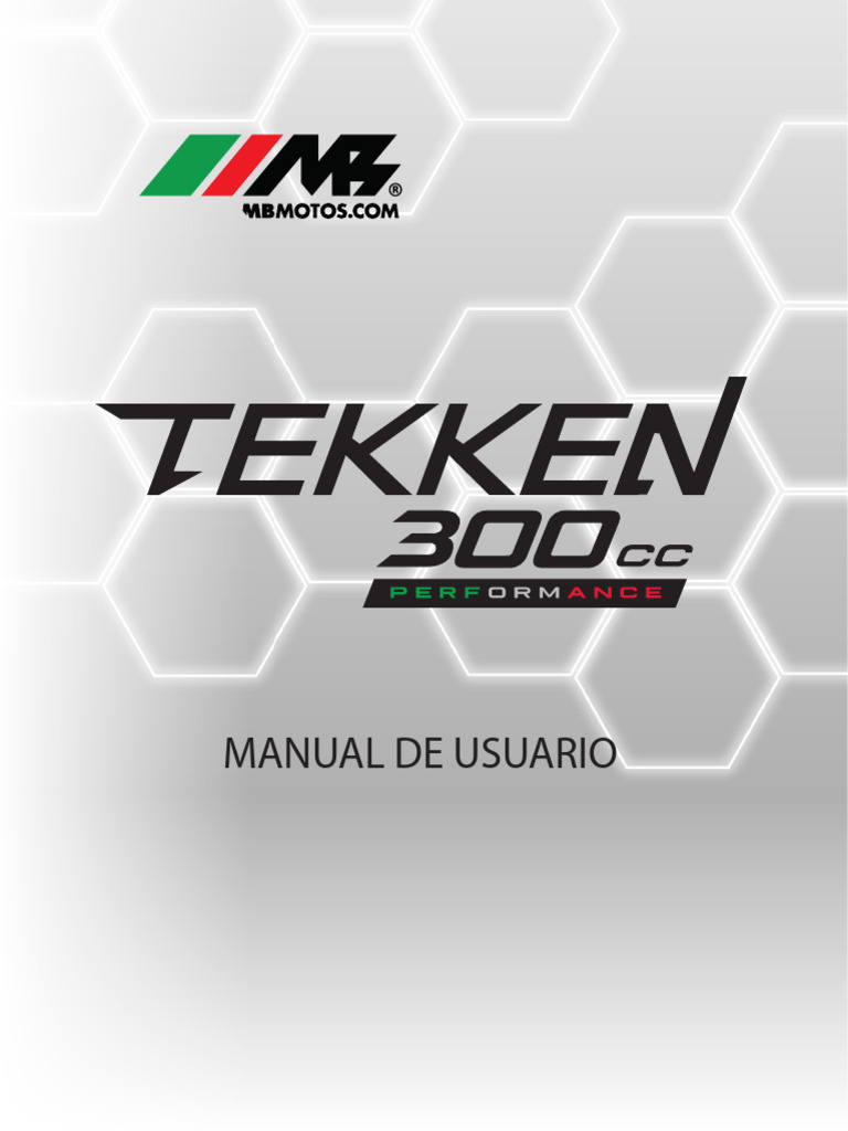Manual Tekken-300 | PDF | Embrague | Motocicleta
