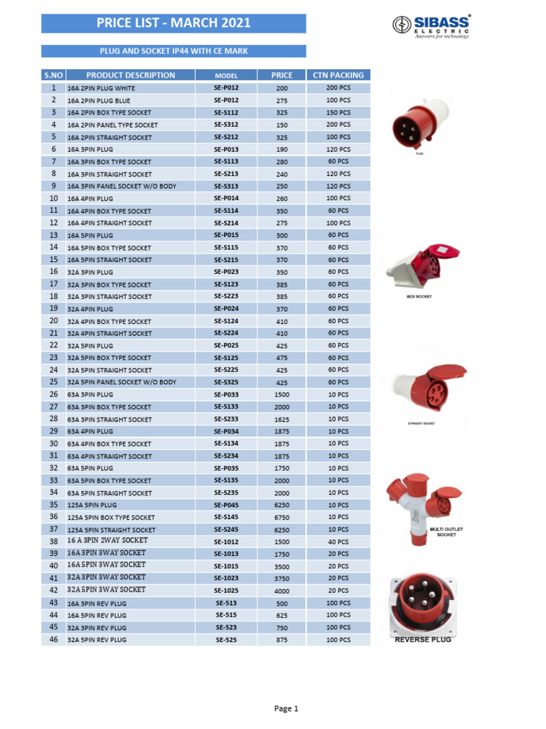 JULY 2021 - PRICE LIST | PDF | Electrical Connector | Personal Computers