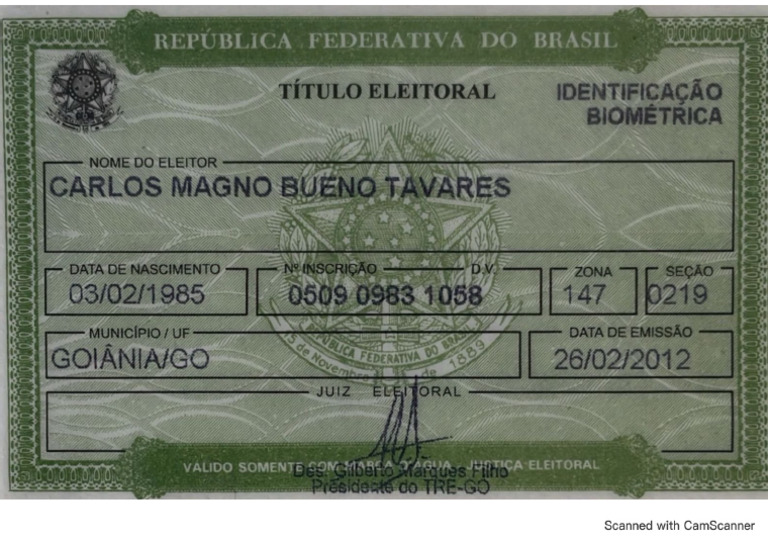 Título de Eleitor | PDF