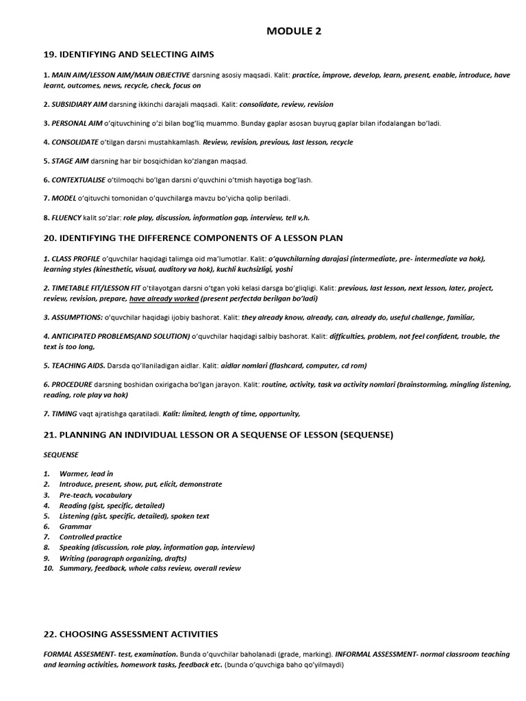 TKT 2,3 | PDF | Learning | Human Communication