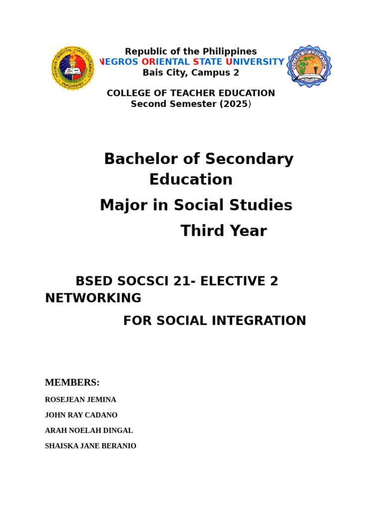 The Development of Social Networking Theories and Concepts and Ideas ...