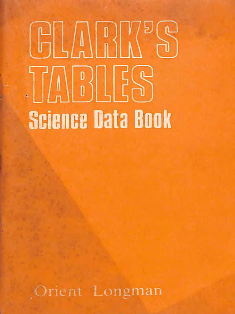 Clarkstables Text | PDF | Solid | Chemical Compounds