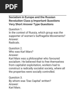 Russian Revolution Note Class 9 | PDF | Russian Empire | Vladimir Lenin