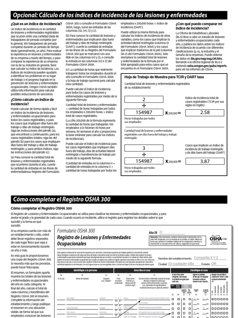 OSHA | PDF | Administración de Seguridad y Salud Ocupacional | Medicina