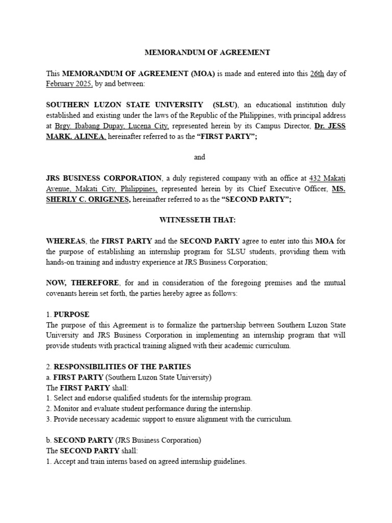 MOA | PDF | Justice | Crime & Violence