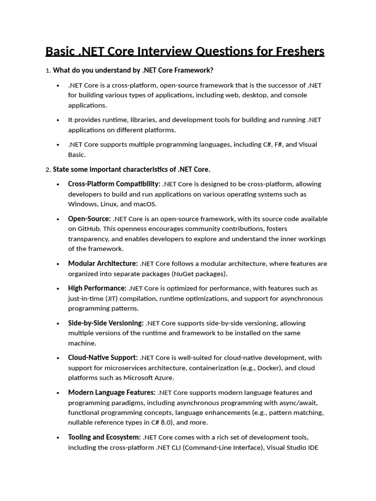 Dot Net Core | PDF | Databases | Xamarin