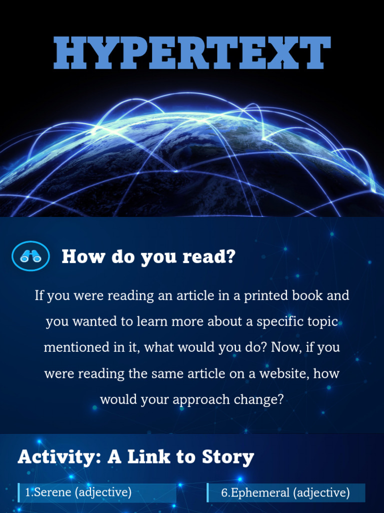 RWS-Hypertext | PDF | World Wide Web | Internet & Web