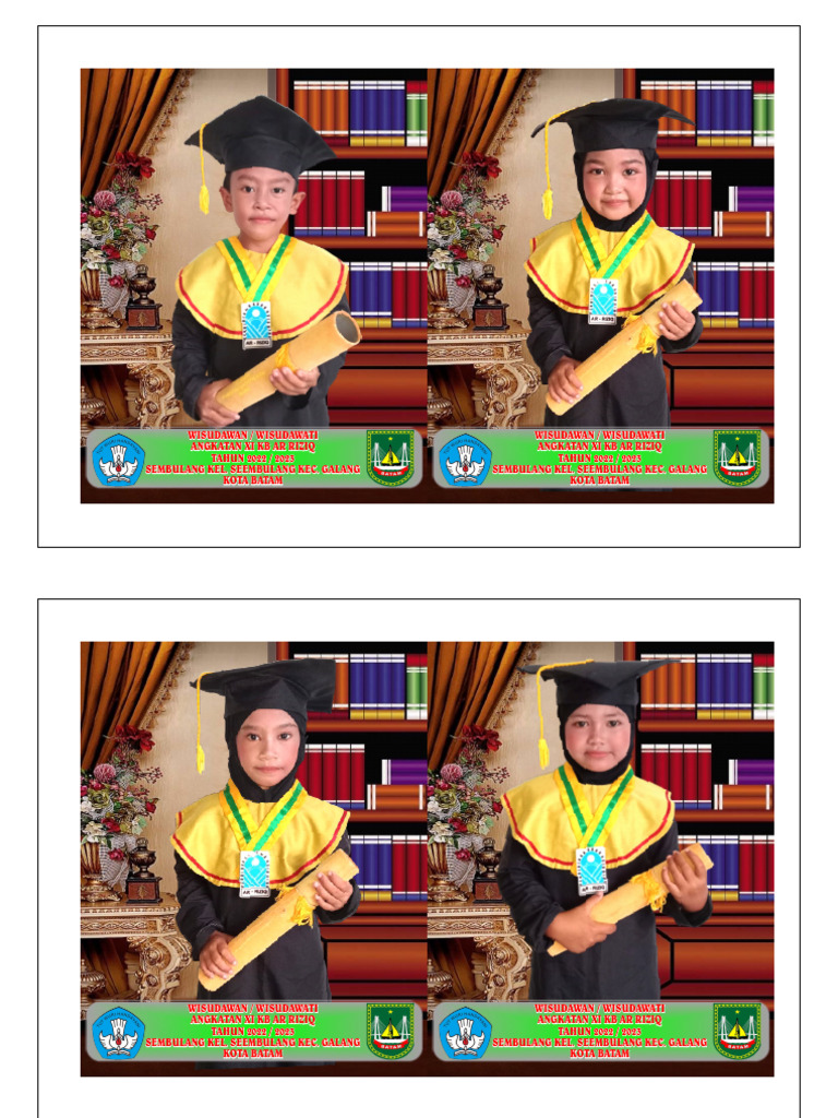 Template Wisuda 2 | PDF