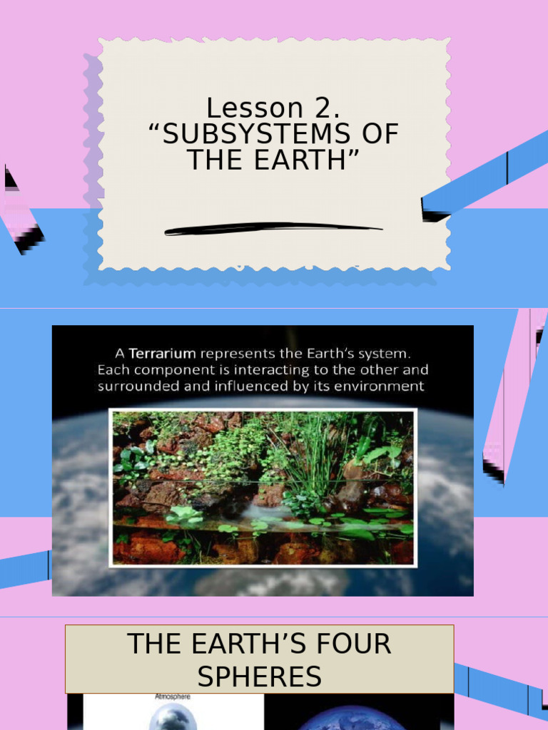 Module 2. Earths Subsystems | PDF | Earth Sciences | Earth
