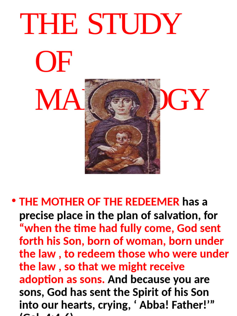 Insights into Catholic Mariology | PDF | Mary, Mother Of Jesus ...