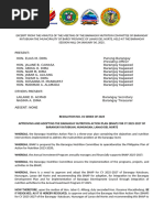 Annex H Updated Barangay Assembly Tarpaulin Template | PDF