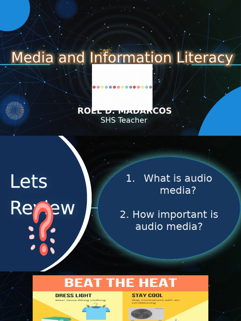 Visual Media (Cot 2023-2024) | PDF | Graphic Design | Infographics