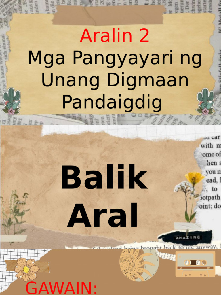 Final PPT Aralin 2 | PDF
