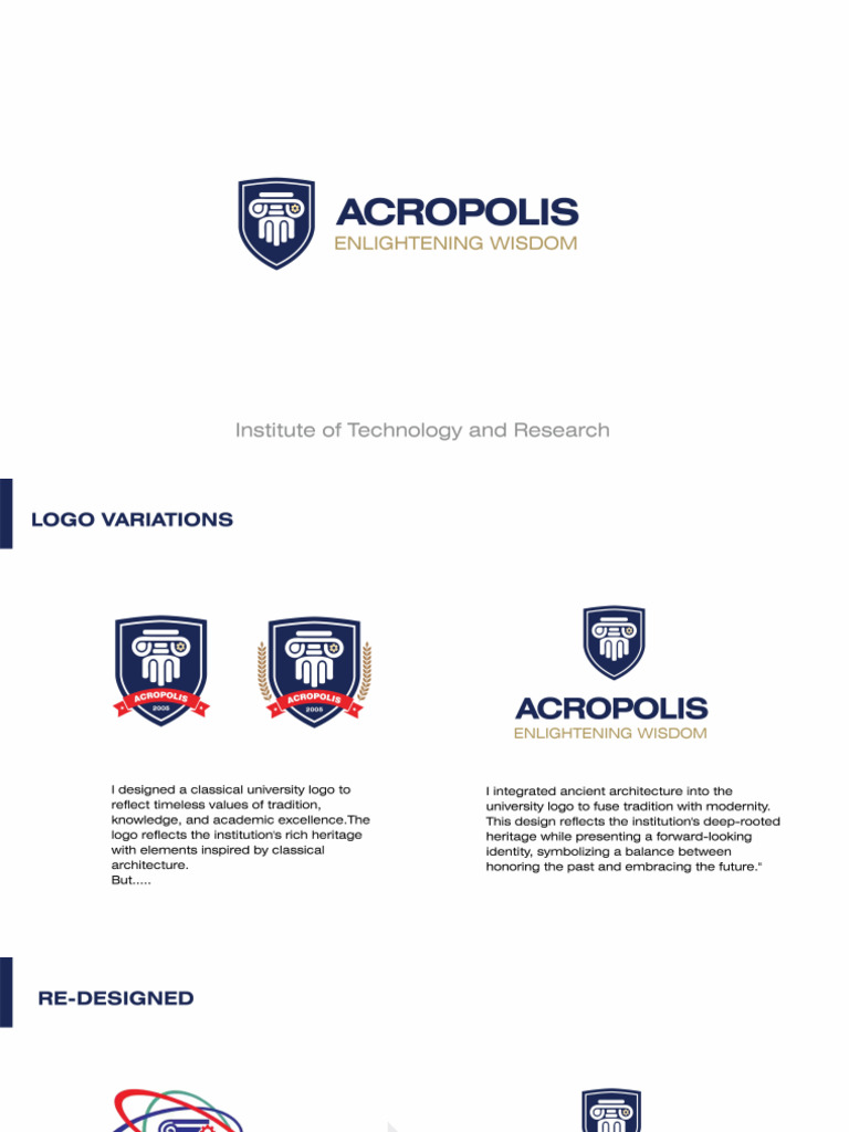 Acropolis Logo Redesigned | PDF