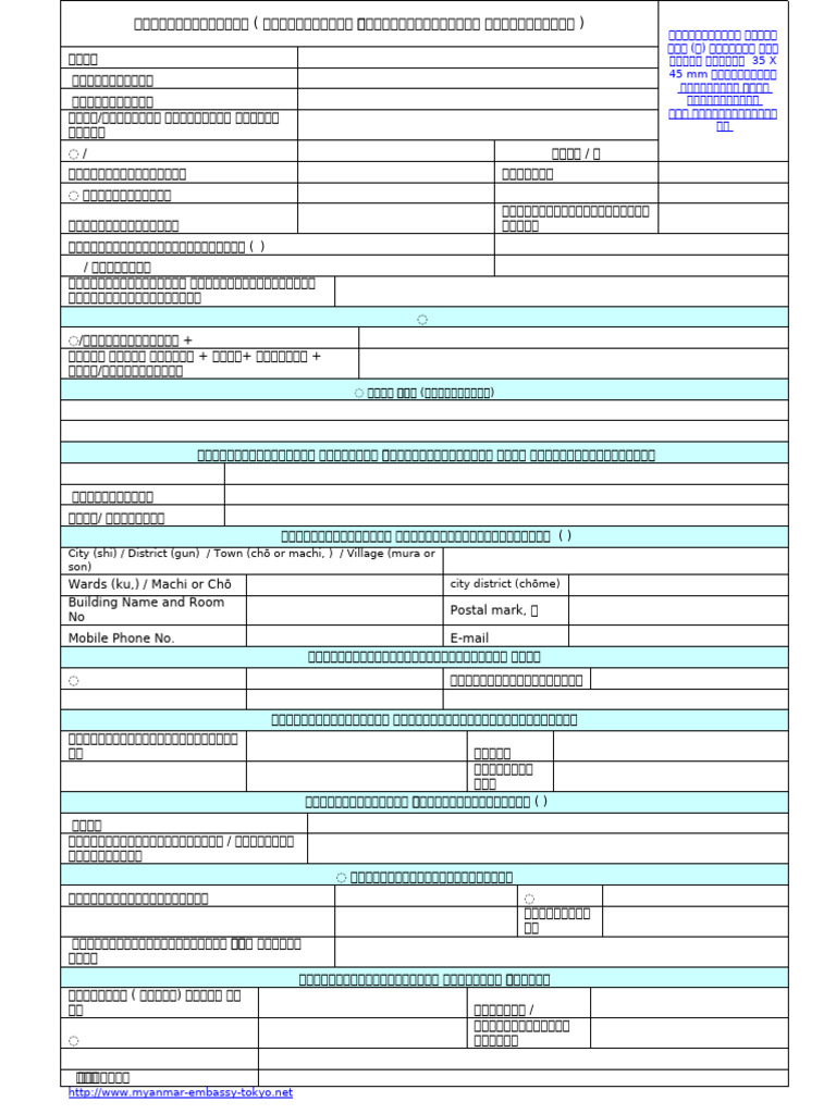CV Form | PDF
