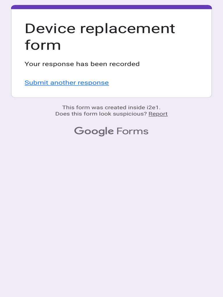 Device Replacement Form | PDF