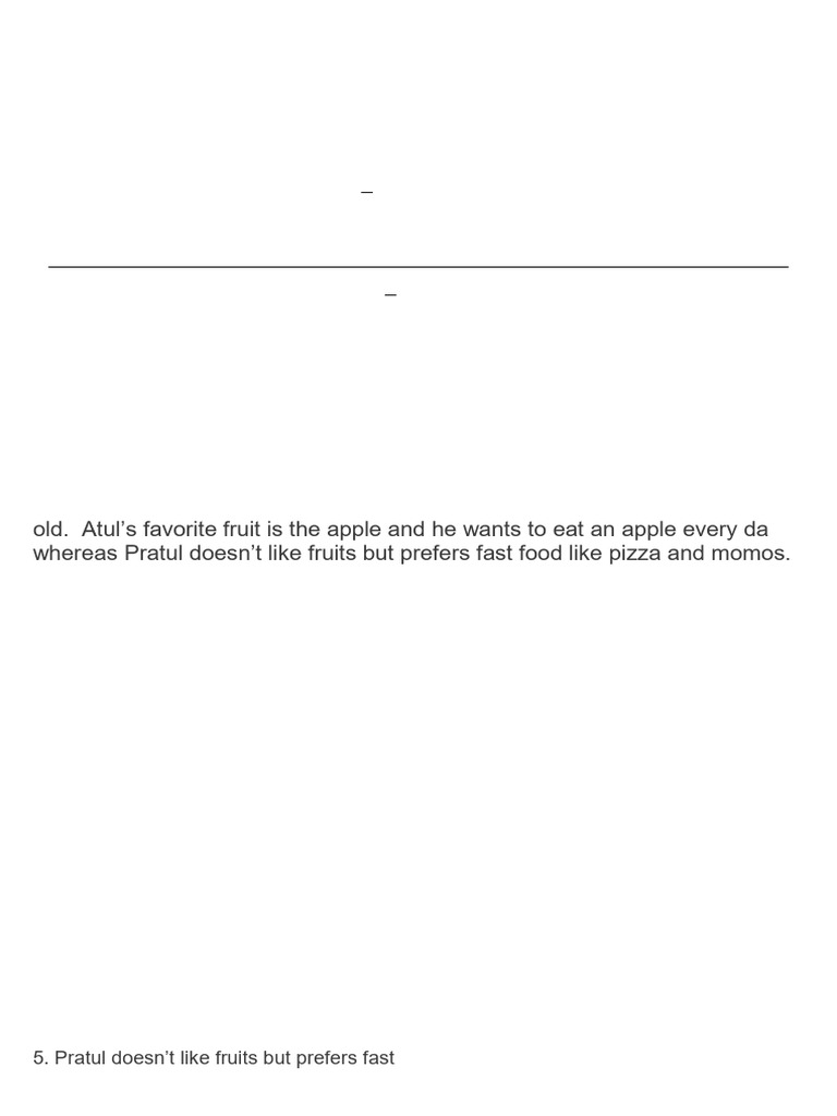 Class 3 English Sample Paper 2024-25 | PDF | Syntax | Grammar