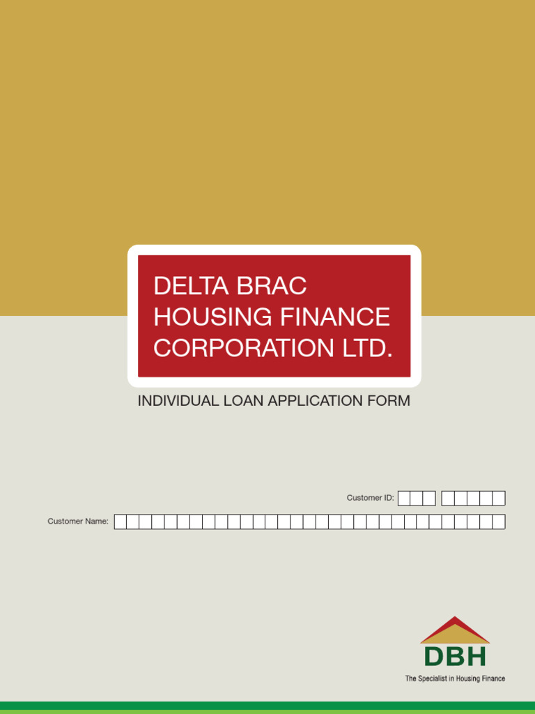 Delta Brac Home Loan Application Guide | PDF | Mortgages | Loans