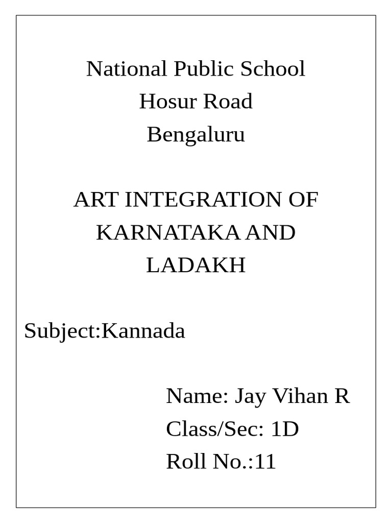 Art Integration | PDF