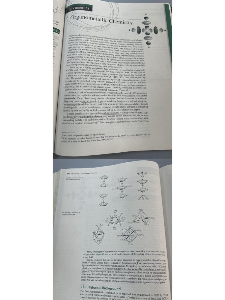 Organometallic Chemistry Messler | PDF
