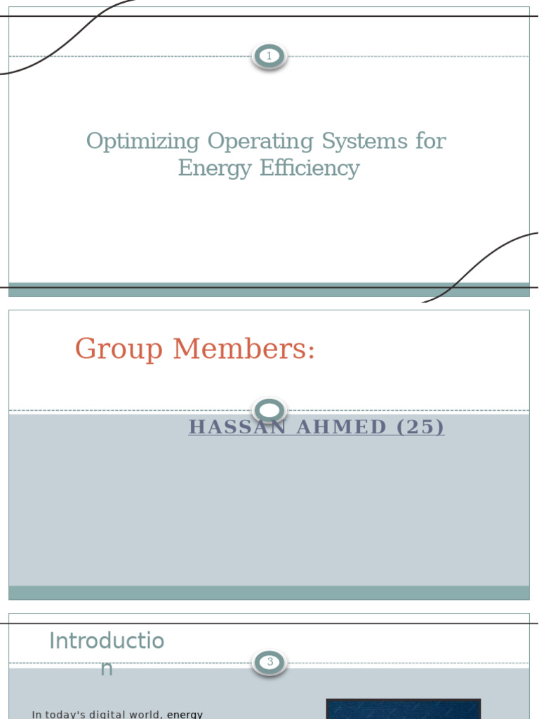 Operating Systems Final | PDF | Efficient Energy Use | Sustainability