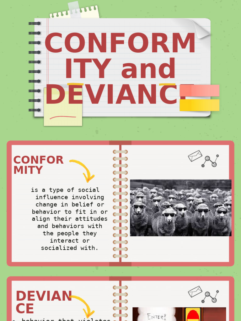 Conformity and Deviance | PDF | Deviance (Sociology) | Popular Psychology