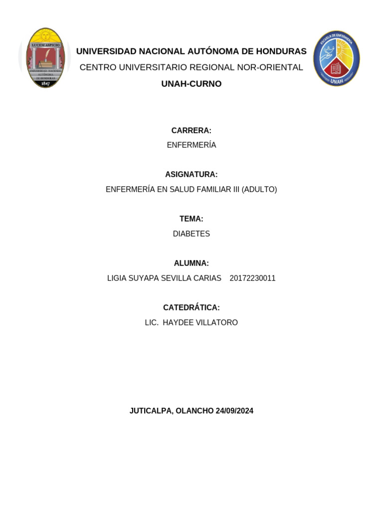 PORTADA UNIVERSIDAD UNAH-CURNO | PDF