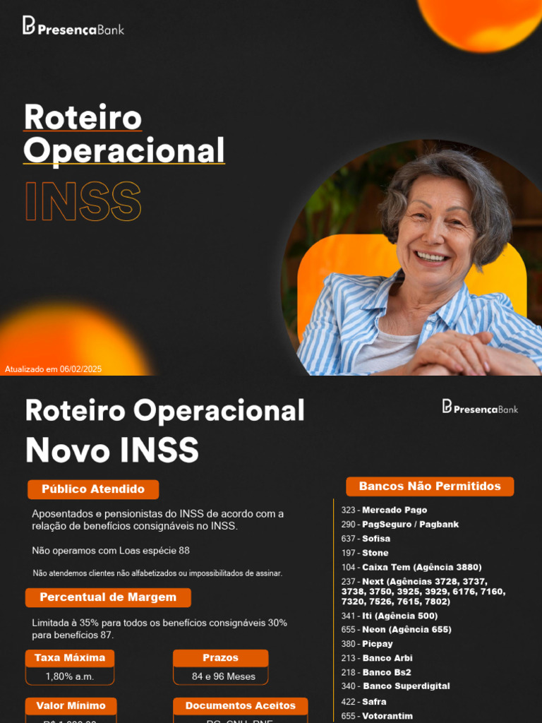 Roteiro Operacional INSS 06-02 | PDF | Seguro social