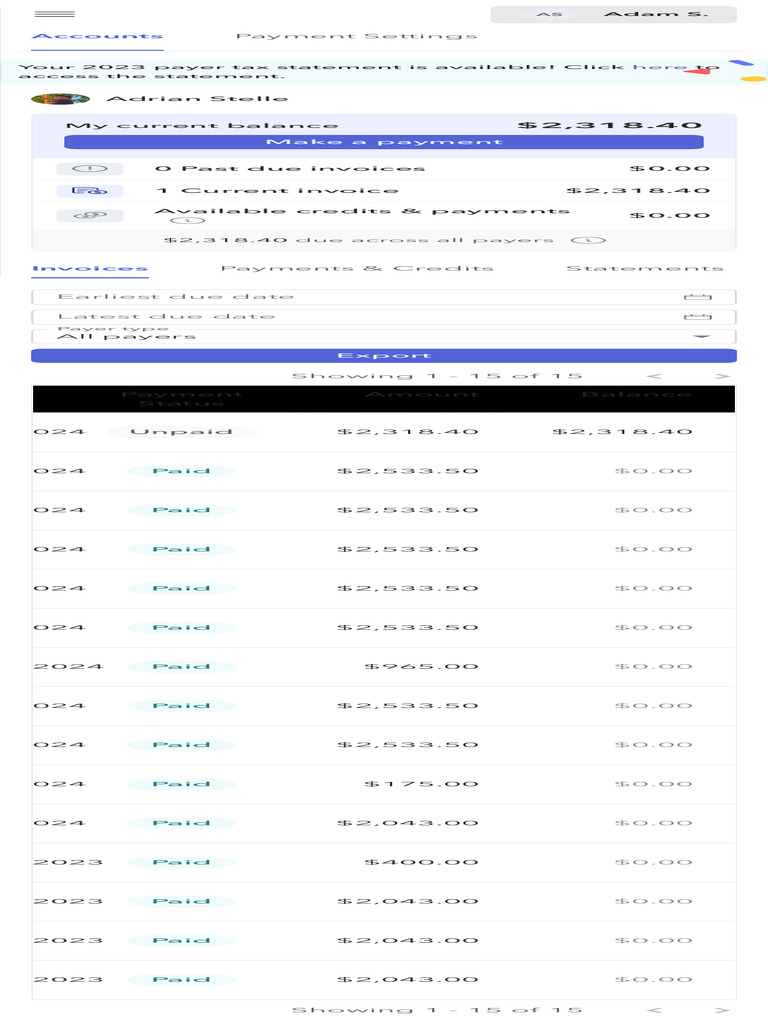 Payments - Brightwheel | PDF