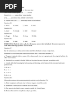 Grade 3 Acadience Maze Assessment | PDF | Chocolate | Cocoa Bean