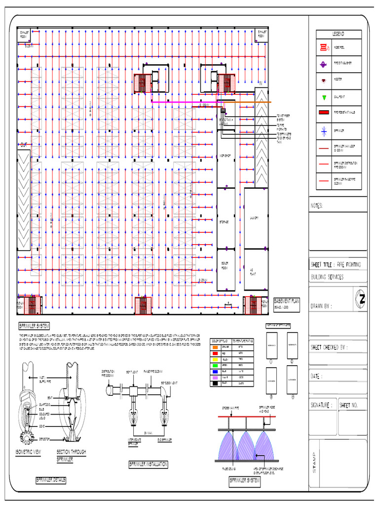 FIRE FIGHTING FINAL-1 | PDF | Fire Sprinkler System | Pipe (Fluid Conveyance)