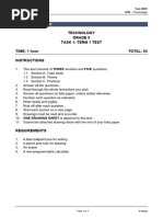 Grade 9 Technology Bridge Project Guide | PDF | Engineering