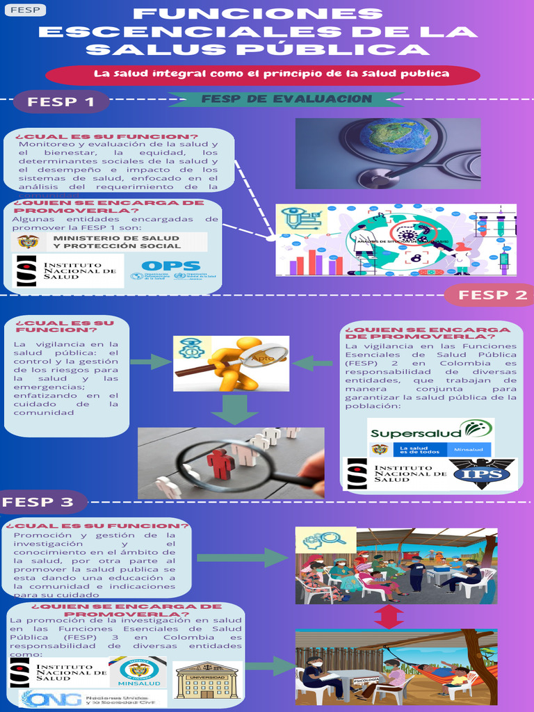 Funciones Esenciales de Salud Pública | PDF | Salud pública | Valores