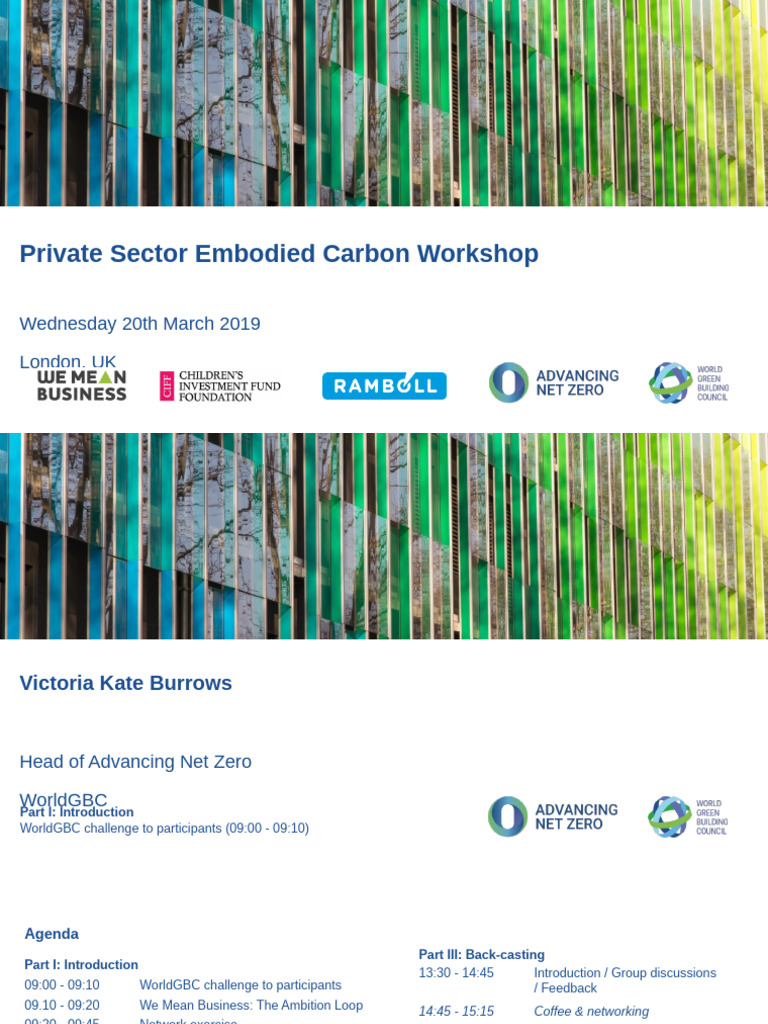 Embodied Carbon London Ramboll | PDF | Life Cycle Assessment | Climate ...