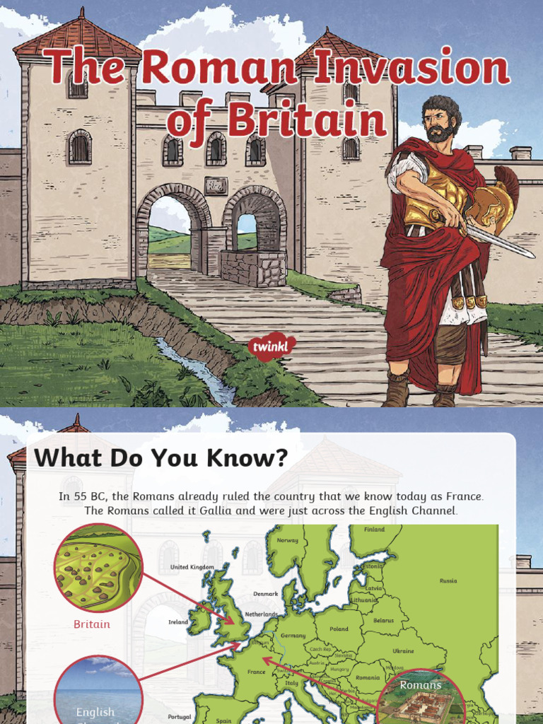 History - The Roman Invasion of Britain PowerPoint | PDF | Roman ...