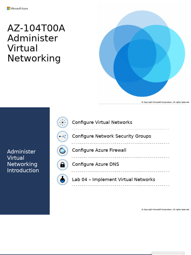 Az 104t00a Enu Powerpoint 04 | PDF | Domain Name System | Ip Address