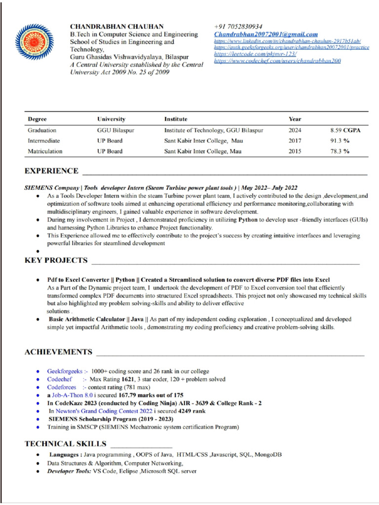 Chandrabhan Chuhan | PDF